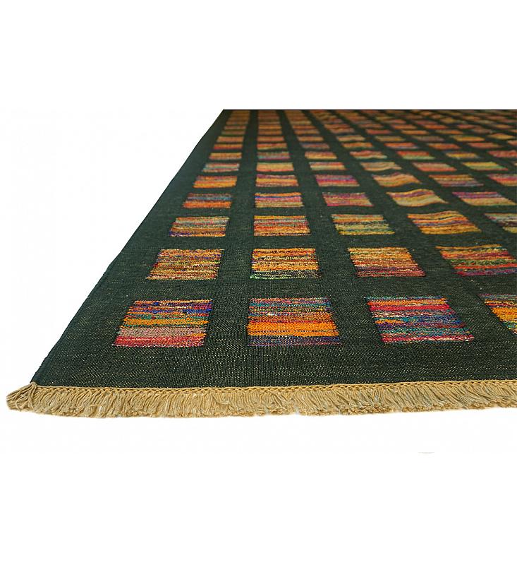 Metropolitan - Cityscape, Hunter Green - Samad Rugs