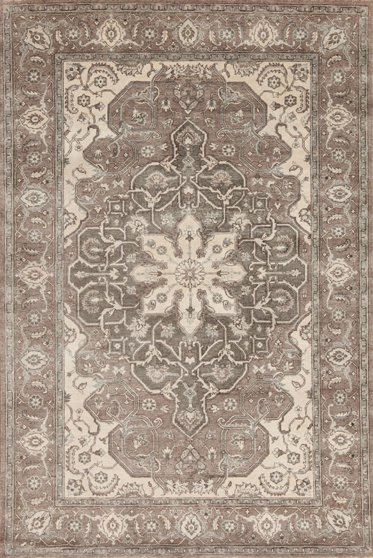 Treasures - Masterpiece, Mushroom/Mushroom - Samad Rugs